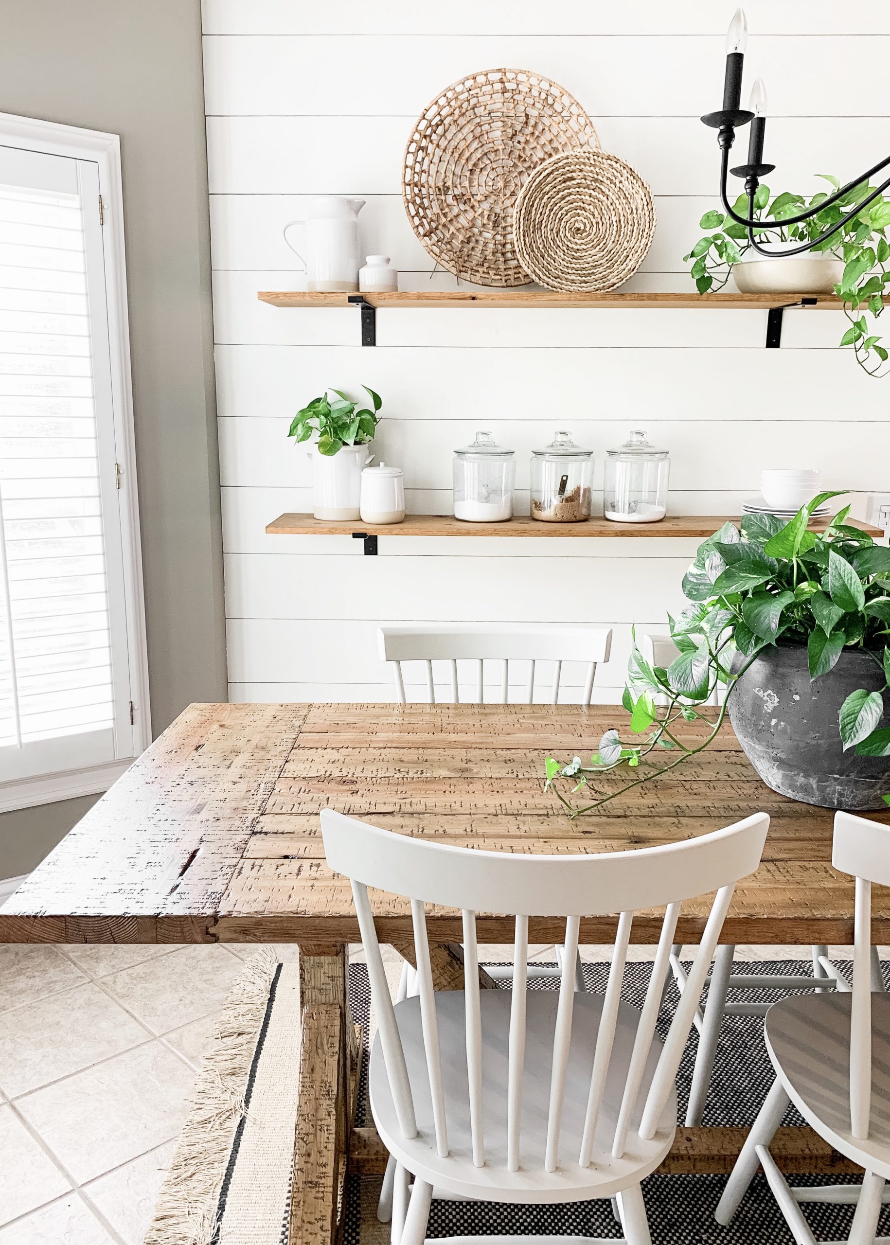 Concrete Pot Centerpiece On A Budget | Bless This Nest