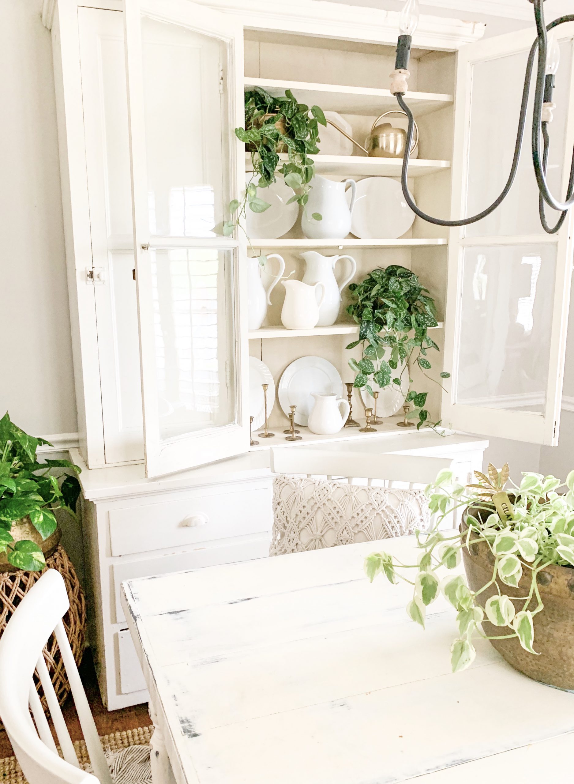 Simple Spring Dining Room Tour | Bless This Nest