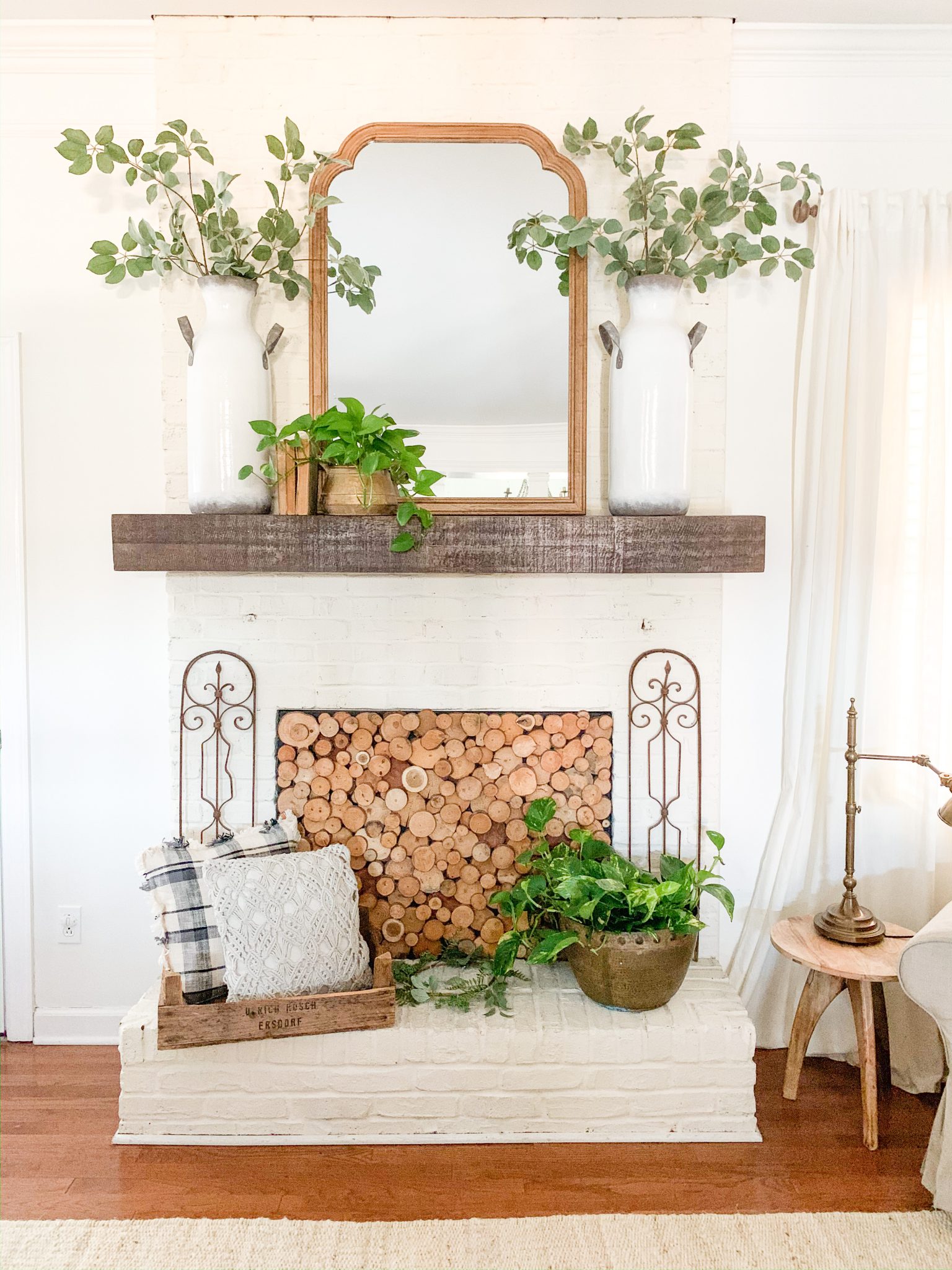 Living Room Spring Refresh and Layered Rug Reveal | Bless This Nest