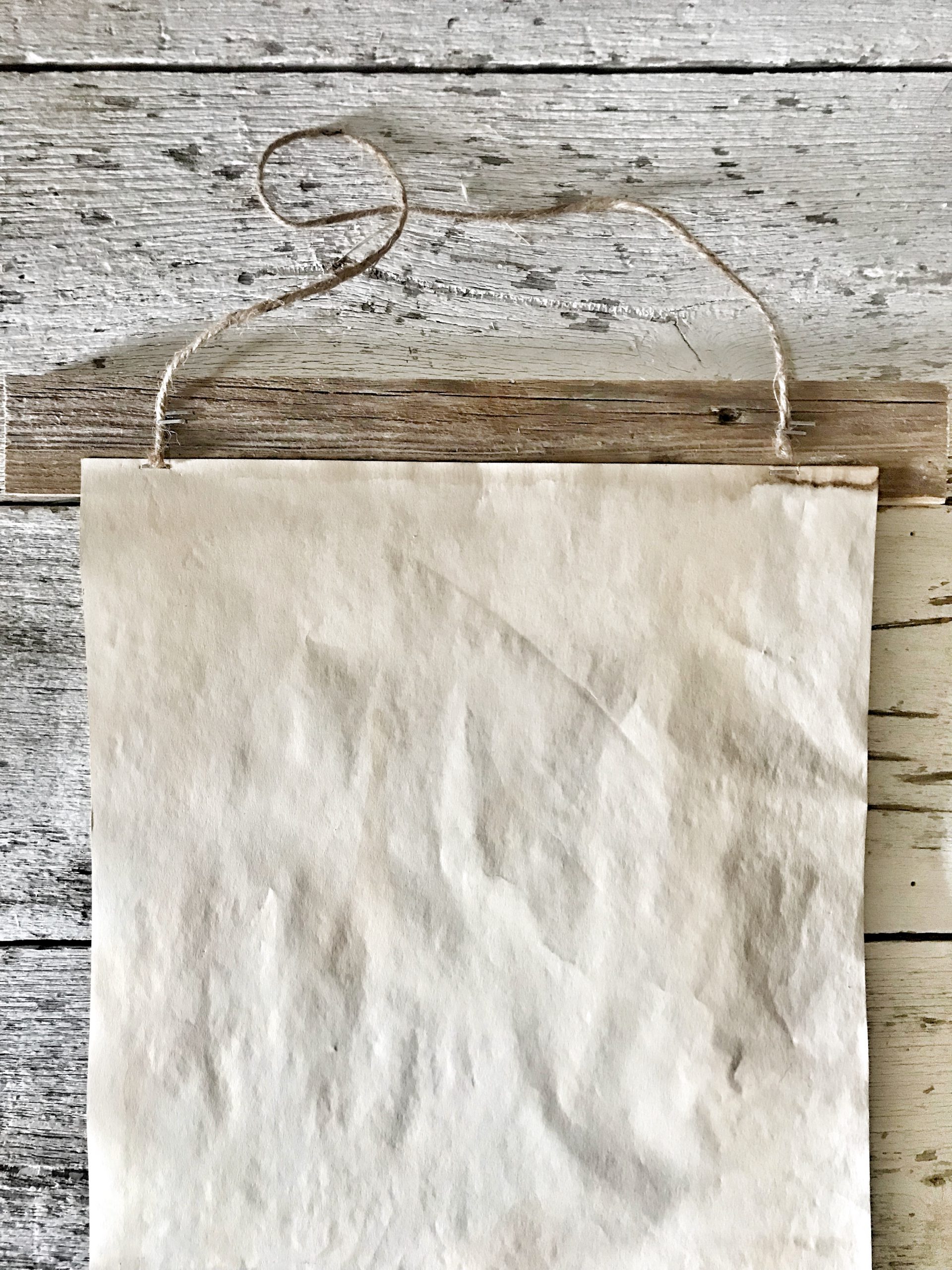 Wood Hanging Poster Frame DIY | Bless This Nest