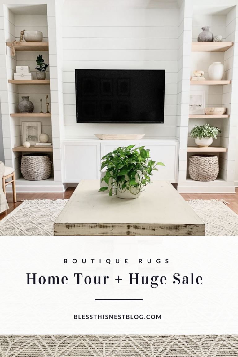 House Rug Tour + Boutique Rugs Huge Sale | Bless This Nest