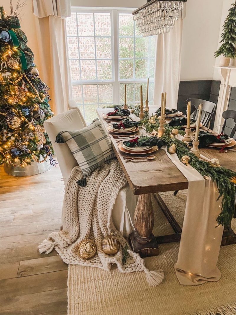 6 Ideas To Help Create The Perfect Christmas Table Setting | Bless This ...