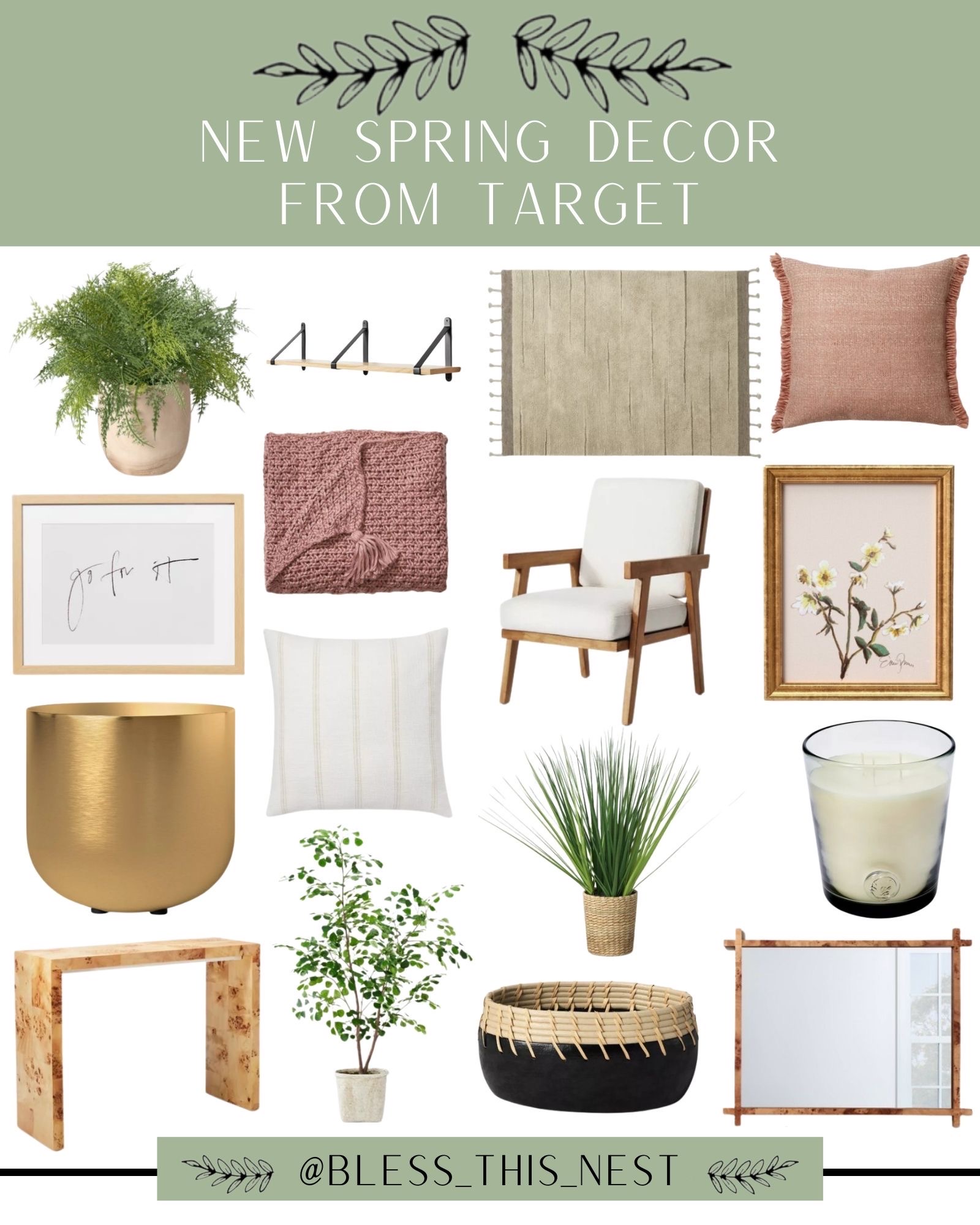 Friday Finds- Spring Decor From Target | Bless This Nest