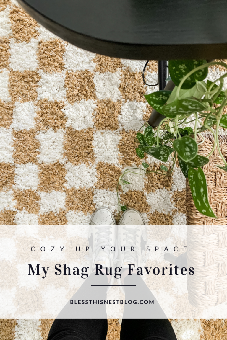 Cozy Up Your Space With These Shag Rug Favorites | Bless This Nest