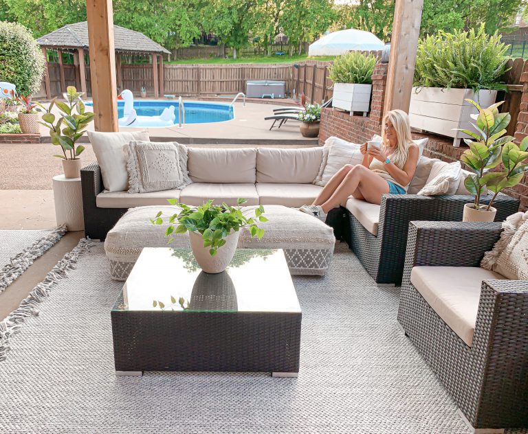 How to Make Your Outdoor Porch Cozy and Inviting | Bless This Nest