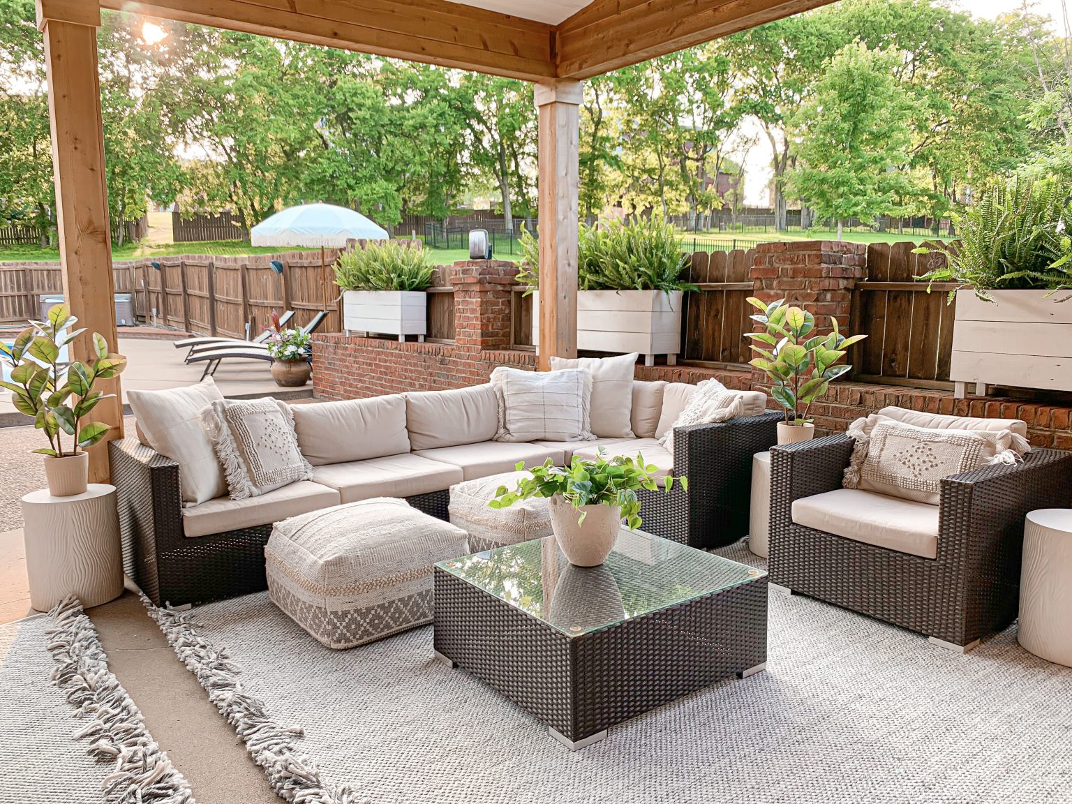 How to Make Your Outdoor Porch Cozy and Inviting | Bless This Nest