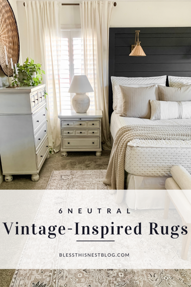 6 Neutral Vintage-Inspired Rugs That Will Enhance Any Space | Bless ...