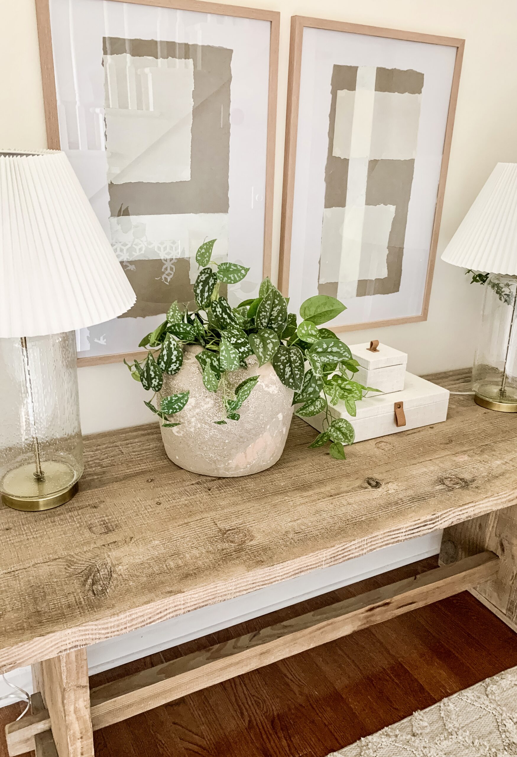 DIY McGee & Co. Wall Art Dupe | Bless This Nest