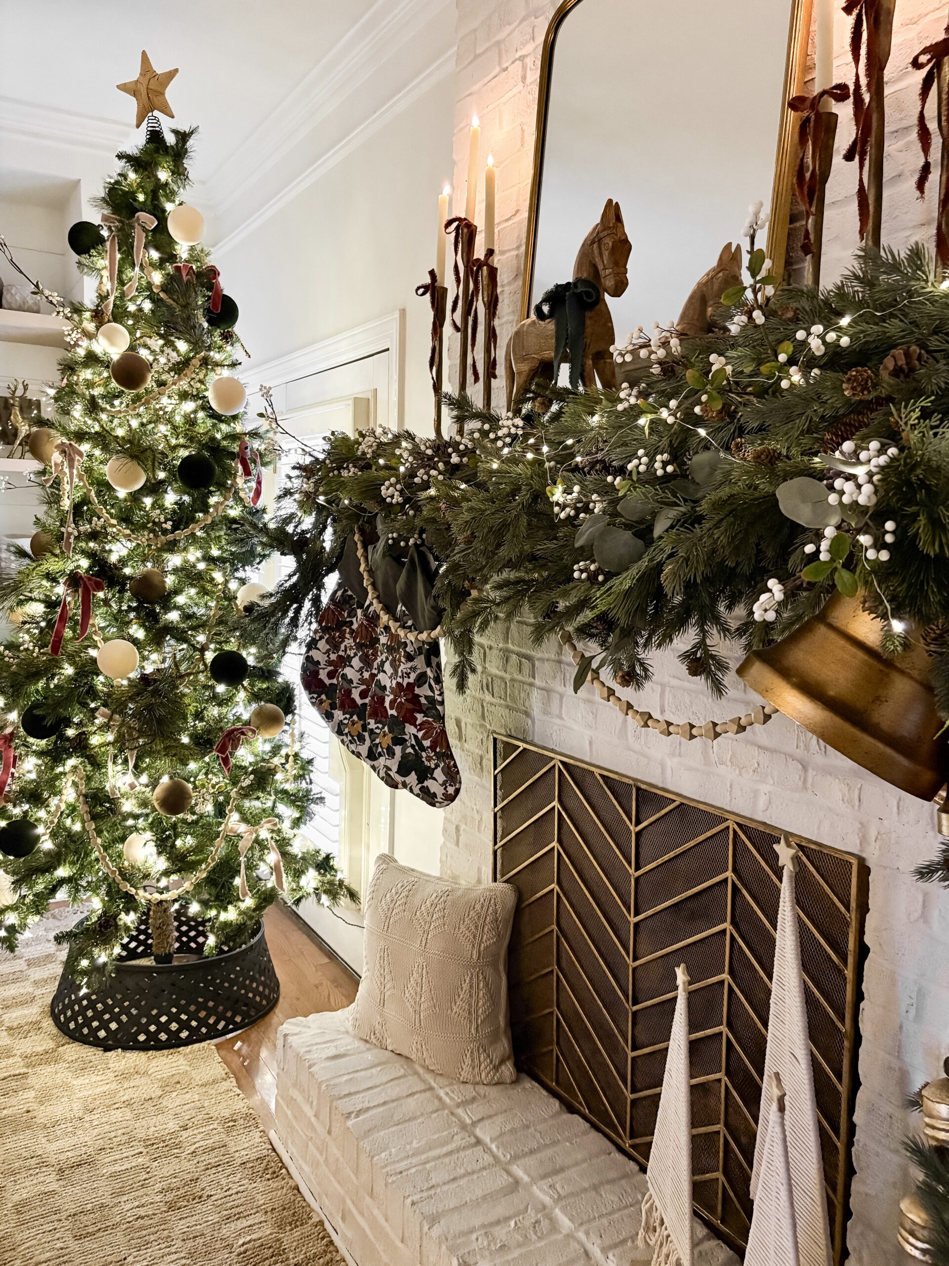 A Nostalgia-Filled Christmas Home Tour | Bless This Nest