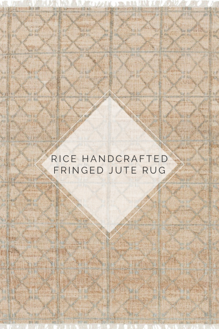 Master Bathroom Jute Rug | Bless This Nest