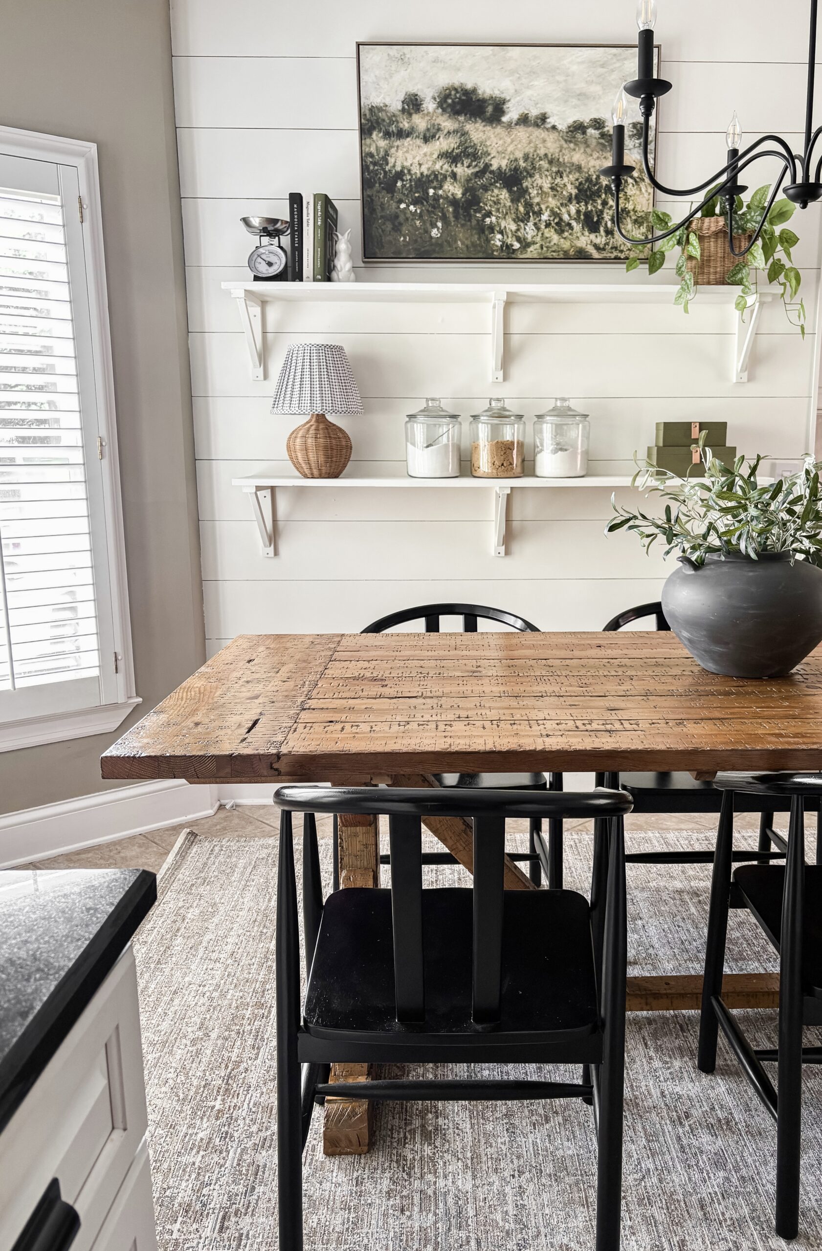 Cottage-Inspired Dining Area Makeover | Bless This Nest